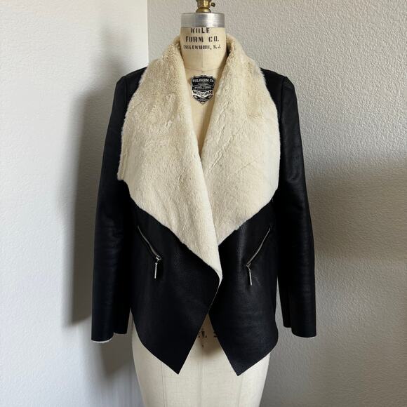Gianni Bini | Jackets & Coats | Gianni Bini Open Front Faux Shearling ...